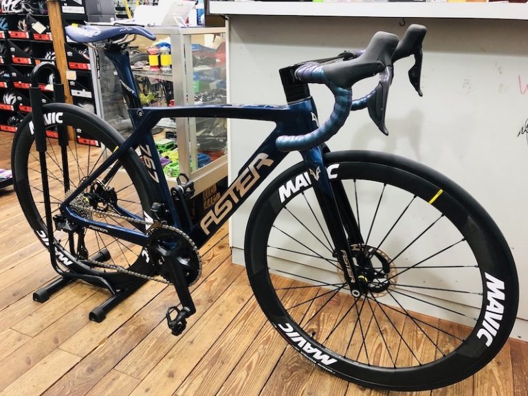 ASTER 【767 DISC】 完成しました！！ ＆ 当店オンラインショップ人気トップ10発表。 - 新潟長岡のサイクルショップ サイクルワークスFin's(フィンズ)